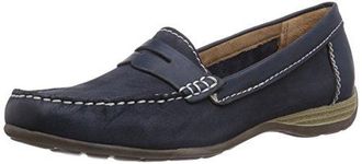 Jana Femme 24699 Mocassin, Bleu Marine, 36 EU