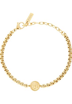 Breil Juwel Sammlung KETCH, ARMB&Auml;NDER aus HERREN in FARBIGER STAHL Farbe GOLD messen 22,5 - TJ3218