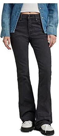 G-Star G-Star Femme Jean 3301 Flare, Noir (caviar gd D21290-C301-D578), 30W / 30L