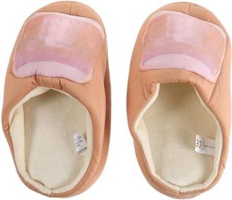 BESPORTBLE Pantoufles à Orteils Simulés Slippers De Chambre Pantoufles Dautomne Chaussures Chaudes Pour Femmes Light Brown