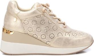 Xti Sneakers Femme Or - Chaussures Confortables et polyvalentes - Mode décontractée - Modèle 14377601 (Taille38)