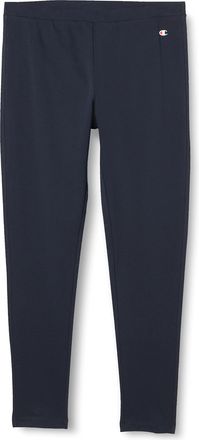 Champion Damen Legacy American Classics C-Logo Regular Formende Legging, Blu Marino, XS