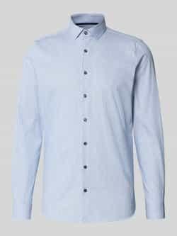 Olymp Level 5 Slim Fit Business-Hemd mit Kentkragen