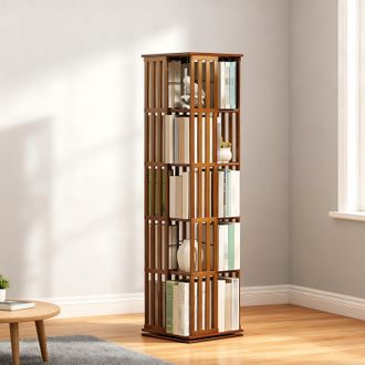 Generic Drehbares bücherregal weiß,drehendes bücherregal,bücherregal drehbar Für Schlafzimmer, Arbeitszimmer