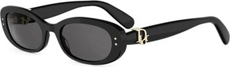 Dior Oblique B1I Oval Sonnenbrille - - Accessories - unisex - Schwarzk - ONE SIZE