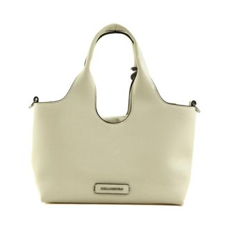 Karl Lagerfeld Ikon Grainy Soft Small Tote - - Bags - Damen - Beige - ONE SIZE