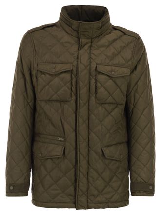 Herno Veste Herno Field avec matelassage en losanges