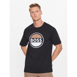 HUGO BOSS T-Shirt 50496223 Schwarz Regular Fit