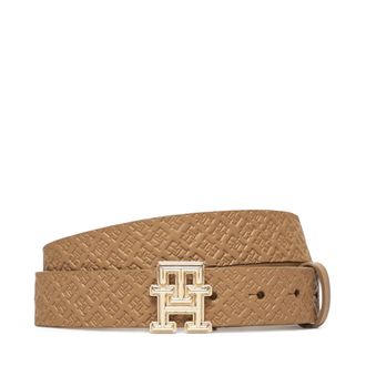 Tommy Hilfiger Dameng&uuml;rtel Tommy Hilfiger Th Monogram 3.0 Mono AW0AW17354 Braun