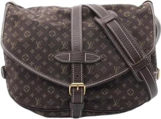Louis Vuitton Sac bandouli&egrave;re vintage Louis Vuitton en toile Monogram pr&eacute;-poss&eacute;d&eacute; - Femme - Pre-owned - Brun - Taille: ONE Size