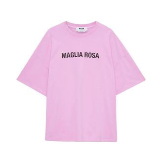 Msgm Msgm, Herren, Oberteile, Rosa, SGr&ouml;&szlig;e