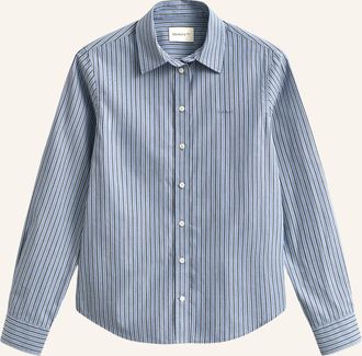 GANT Hemdbluse blau