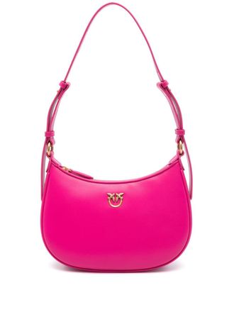 Pinko mini sac porté épaule Half Moon - Rose