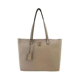 Ermanno Scervino Stilvolle Horizontale Tote Tasche - - Bags - Damen - Beige - ONE SIZE