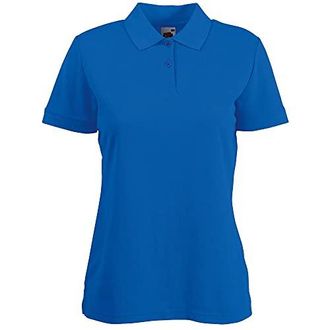 Fruit Of The Loom Polo - Femme - Bleu - X-Small