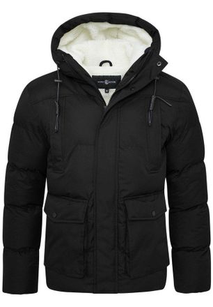 SOULSTAR Winterjacke S2SINTRA Herren warme Steppjacke mit Kapuze Pufferjacke Outdoor-Jacke