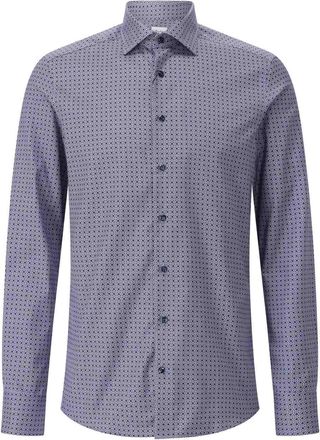 Stenstr&ouml;ms Slim-Fit Twillhemd mit Muster