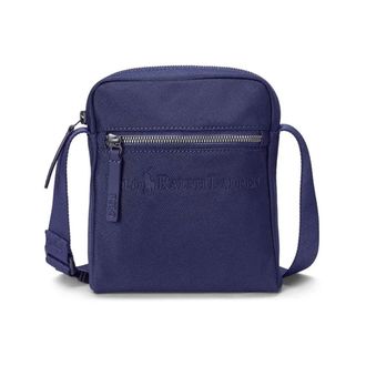 Polo Ralph Lauren Sac bandouli&egrave;re logo ton sur ton - Homme - Sacs - Bleu - Taille: ONE Size
