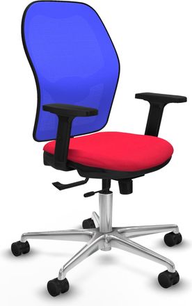 Piqueras y Crespo Sessel f&uuml;r Home Office Jorquera mit 2D-Armen, h&ouml;henverstellbare Lendenwirbelst&uuml;tze, ausgestattet mit Syncro/Traslack und eingespritztem Schaum. Mit Ro