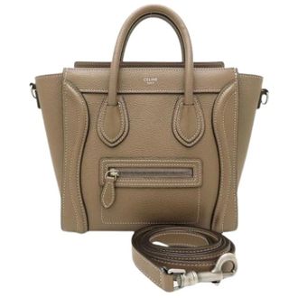 Celine Sac &agrave; main Luggage Pre-owned - Femme - Pre-owned - Brun - Taille: ONE Size