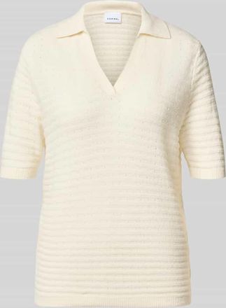 Comma Regular Fit Poloshirt aus Baumwoll-Mix