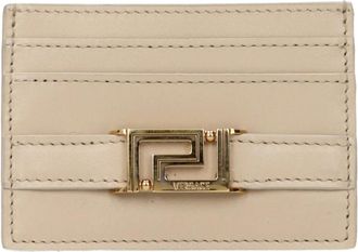 Versace Greca Goddess Kartenetui - - Accessories - Damen - Beige - ONE SIZE