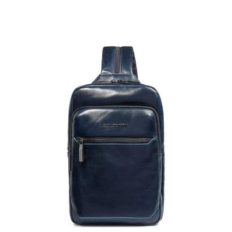 Piquadro Wandelbarer Rucksack Sling Bag - - Bags - Herren - Blau - ONE SIZE