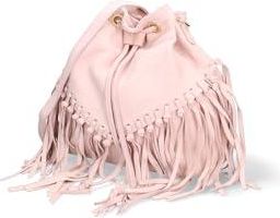 Gave Lux Sac seau pour femme en cuir v&eacute;ritable fabriqu&eacute; en Italie 25 x 22 x 13 cm GLX228104723FBG, Rose antique, Taille unique