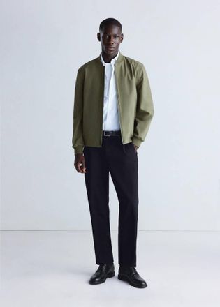 Mango Wasserdichte, w&auml;rmeregulierende Bomberjacke khaki - Herren - XXL - MANGO MAN
