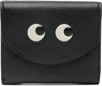 Anya Hindmarch Femme, Accessoires, Noir, Taille: ONE Size Eyes Mini Trifold Wallet