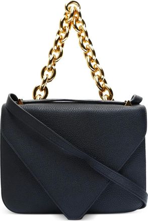 Bottega Veneta sac porté épaule à bride en chaîne - Noir