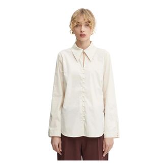 Bruuns Bazaar Hemden mit breiten Manschetten und Verzierungen - - Blouses & Shirts - Damen - Beige - XS