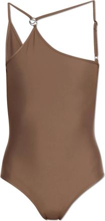 Coperni Femme, Maillots de bain, Brun, Taille: 38 FR Maillot de Bain Une &Eacute;paule