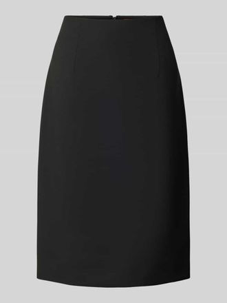 HUGO BOSS Knielanger Rock mit Reißverschluss auf der Rückseite