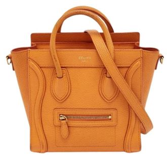 Celine Mini sac Vintage Pre-owned - Femme - Pre-owned - Orange - Taille: ONE Size