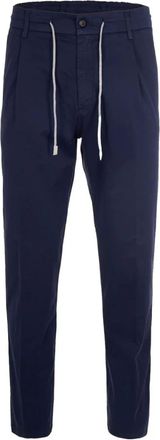Eleventy Homme, Pantalons, Bleu, Taille: W34 Chinos