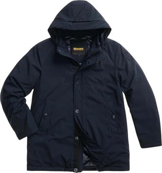 Blauer Chester Parka - - Coats - Herren - Blau - M