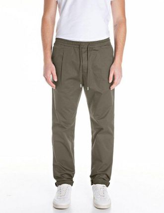 Replay Schlupfhose Regular Fit mit elastischem Bund