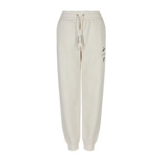 A|X Armani Exchange Casual wei&szlig;e Hose mit Logo-Detail - - Trousers - Damen - Wei&szlig; - XS