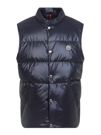 Moncler Gilet - Bleu Fonc&eacute;
