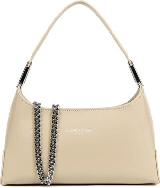 Lancaster Femme, Sacs, Beige, Taille: ONE Size Suave Ace Small Zip Handbag