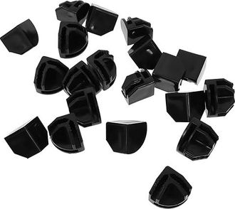 Garneck 20pi&egrave;ces Connecteurs pour Cubes Fil Abs R&eacute;sistants Raccords pour &Eacute;tag&egrave;res De Rangement Modulaire Clippes pour Placard Armoire Garage Assemblage Stable