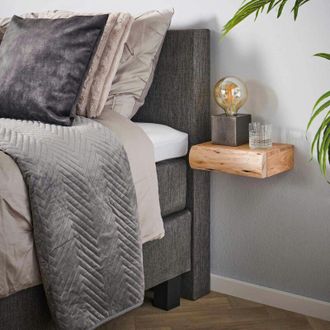 Pier Import Pier Import - Petite table de chevet murale en bois clair 1 tiroir (lot de 2) melbourne