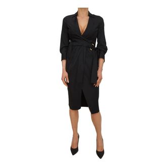 Elisabetta Franchi Damen, Kleider, Schwarzk, SGr&ouml;&szlig;e