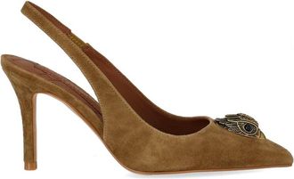 Kurt Geiger SLINGBACK BELGRAVIA EN SU&Egrave;DE BEIGE KURT GEIGER