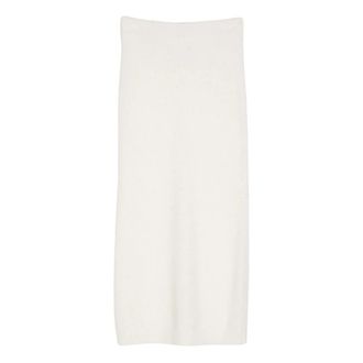 Twinset Angora Strick Bleistiftrock - - Skirts - Damen - Beige - S