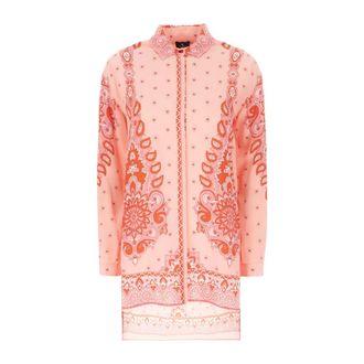 Etro Femme, Blouses et Chemises, Multicolore, Taille: 36 FR Chemise &agrave; Fleurs, M&eacute;daillons et Cachemire