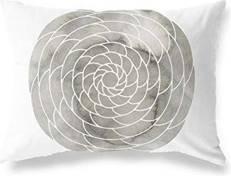 Bonamaison Le Jardin du Lin Kissen Zierkissenbezug Kissenbezug, Weich Bequem, Für Zuhause Autos Büro Sofa Wohnzimmer Couch Schlafzimmer Dekor, 45x60 Cm - Entworf