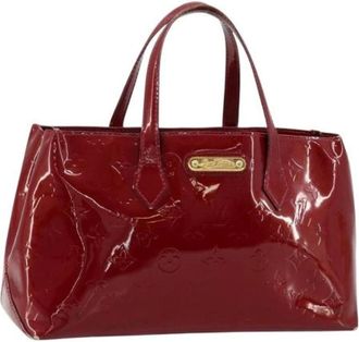 Louis Vuitton Sac &agrave; main en toile Pre-owned - Femme - Pre-owned - Rouge - Taille: ONE Size