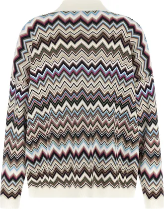 Missoni Multicolor Zigzag Knit Sweater - Multicolor